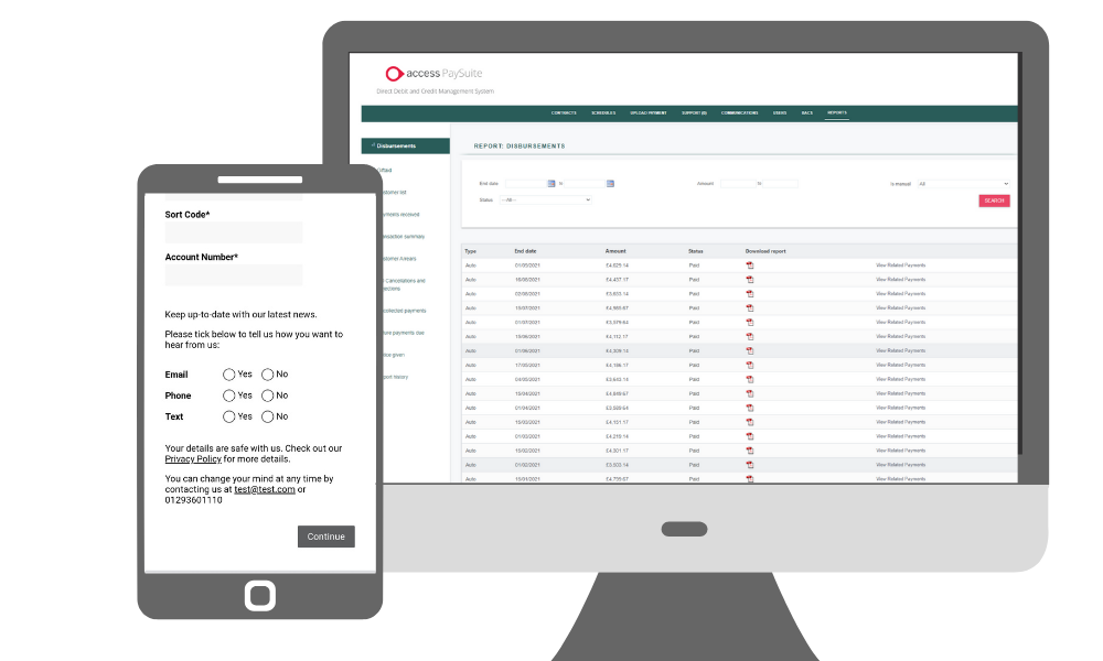 Direct Debit services for business